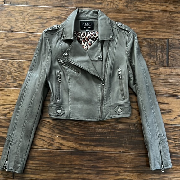 TCEC | Jackets & Coats | Tcec Leather Jacket | Poshmark